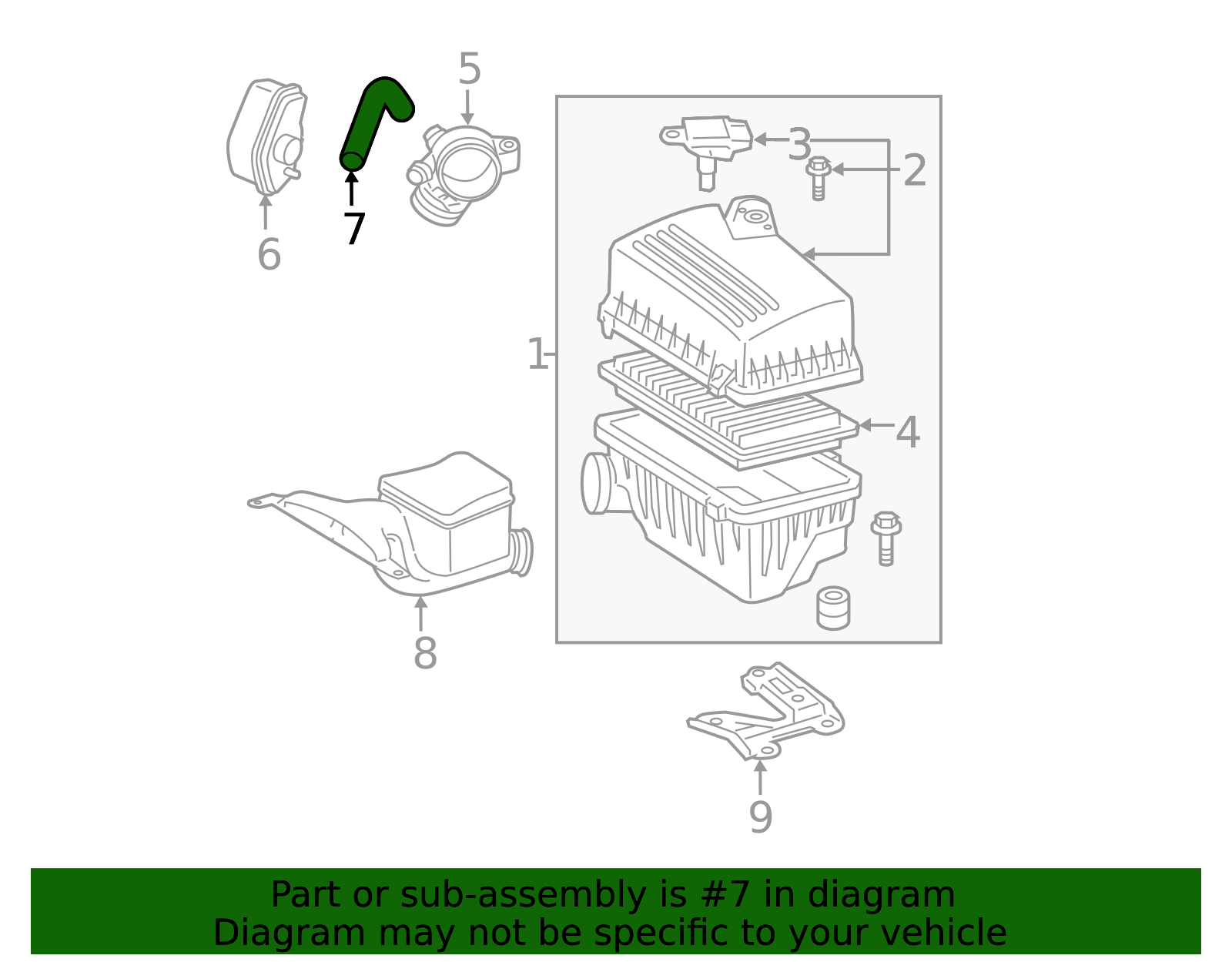 Genuine Official Toyota Engine Air Intake Resonator part# 17894-0H060 ...