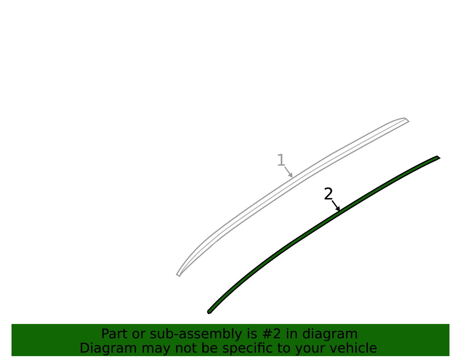 Genuine BMW 51-13-7-429-617 | Roof Drip Molding | FREE Shipping on Most ...
