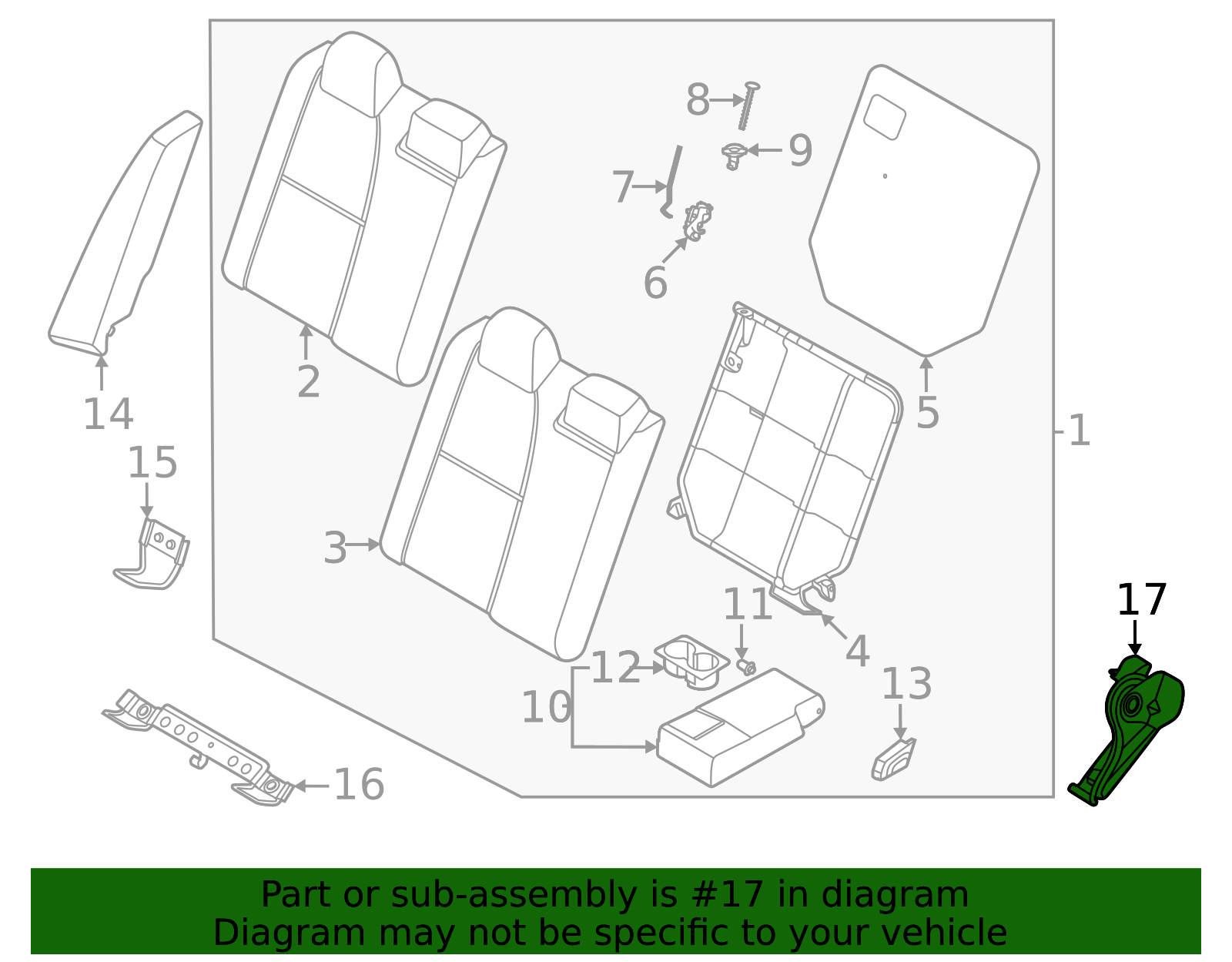 2020-2025 Nissan Sentra Center Bracket 88606-6LB0A | My Nissan Part