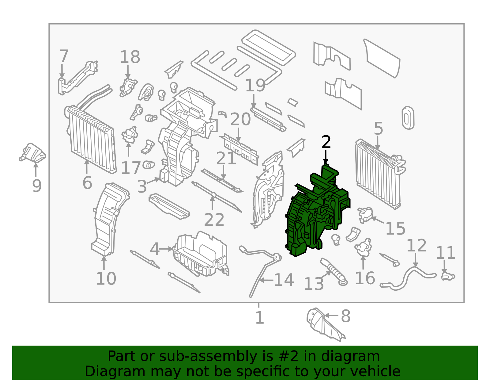 97135-A7090 - Case Assembly 2014-2016 Kia | Kia.Parts Store