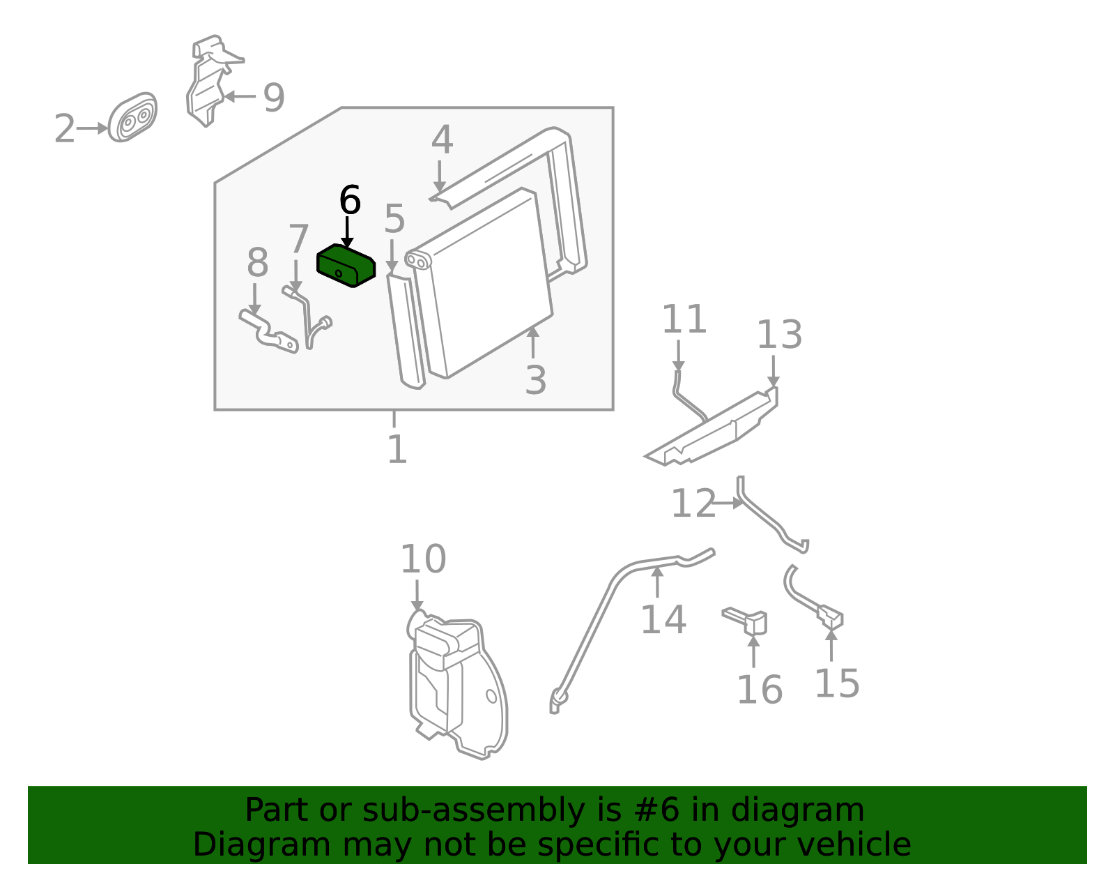 92200-1HP0C - Expansion Valve 2011-2024 Nissan | Official Nissan Parts ...