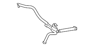 FG1Z-9C490-F - Vacuum Hose 2014-2019 Ford | Ford OEM Parts Direct
