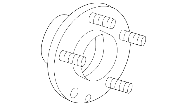 2006-2012 Ford Motorcraft™ Hub Assembly HUB-22 | Miracle Ford Parts