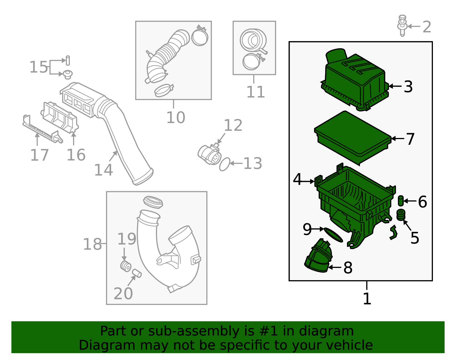 28110-J9030 - High-Quality Air Filter and Housing Assembly for 2022 ...