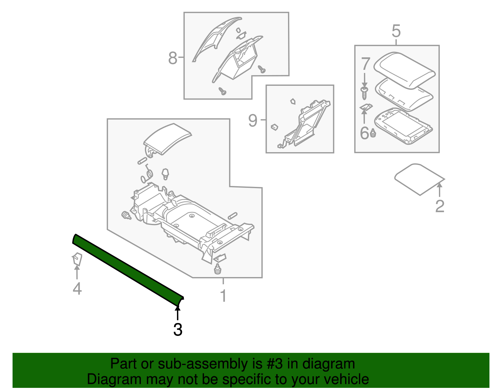 F185-64-421 - 2006-2008 Mazda RX-8 - Side Panel | Mazda Part Direct