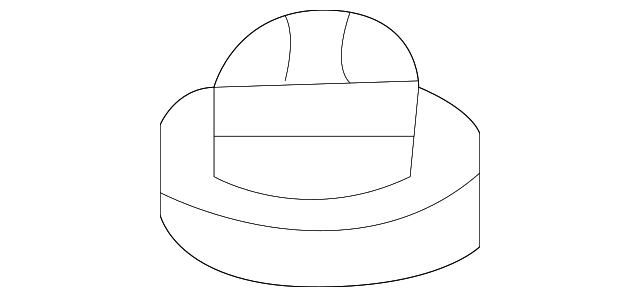 Genuine Toyota Radiator Upper Insulator part# 16523-F0020 for 2018-2025 ...