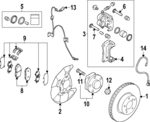 Genuine OEM Subaru Brake Pads | Subaru Parts Plus