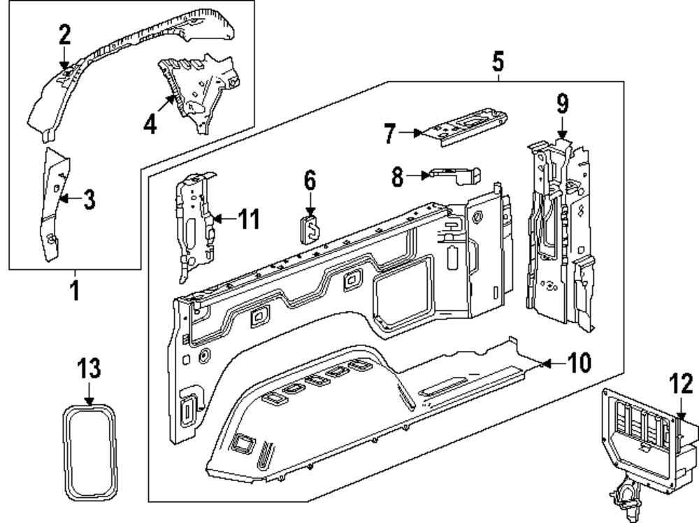 85658884 - Wheelhouse Assembly | Partners Chevy