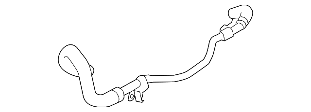 8J0-121-063-A - HVAC Heater Hose 2008-2015 Audi | Audi OEM Parts Guy