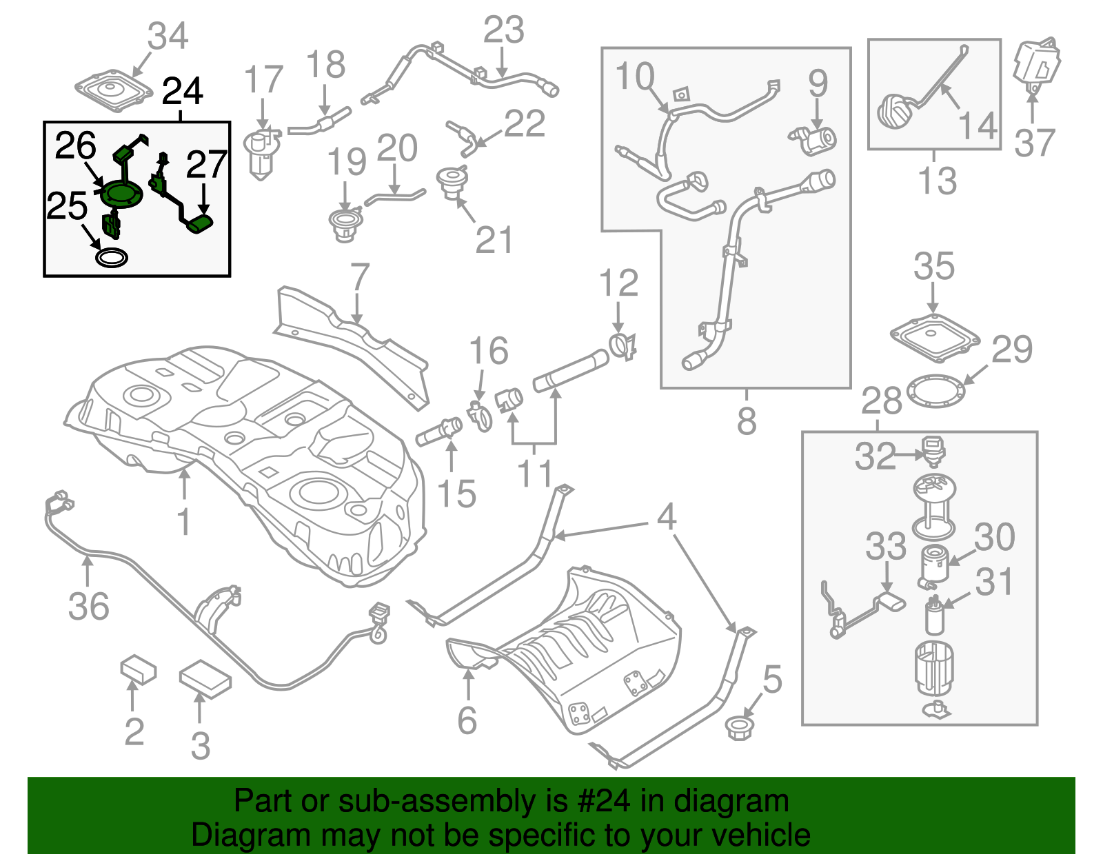 31130-B1000 - Hyundai Suction Valve 2015-2020 Hyundai | Performance ...