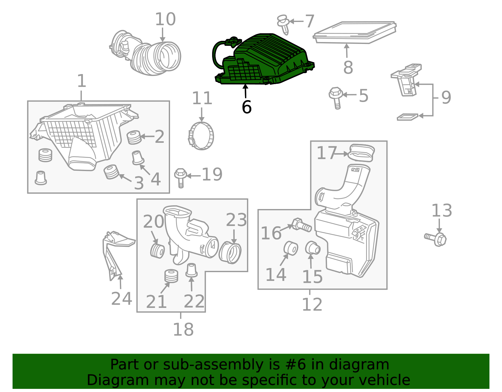 17211-RGL-A10 - High-Quality Air Cleaner Cover for 2007-2010 Honda ...
