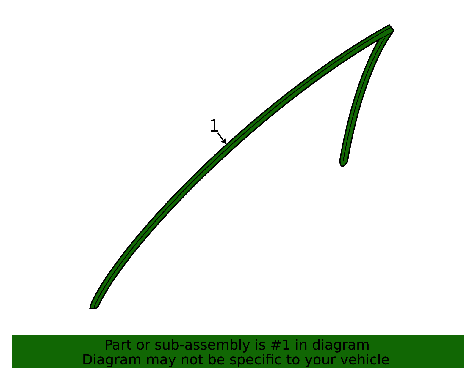 2018-2024 Nissan Body Weather-Strip 80829-9FS1B | Nissan Parts Central