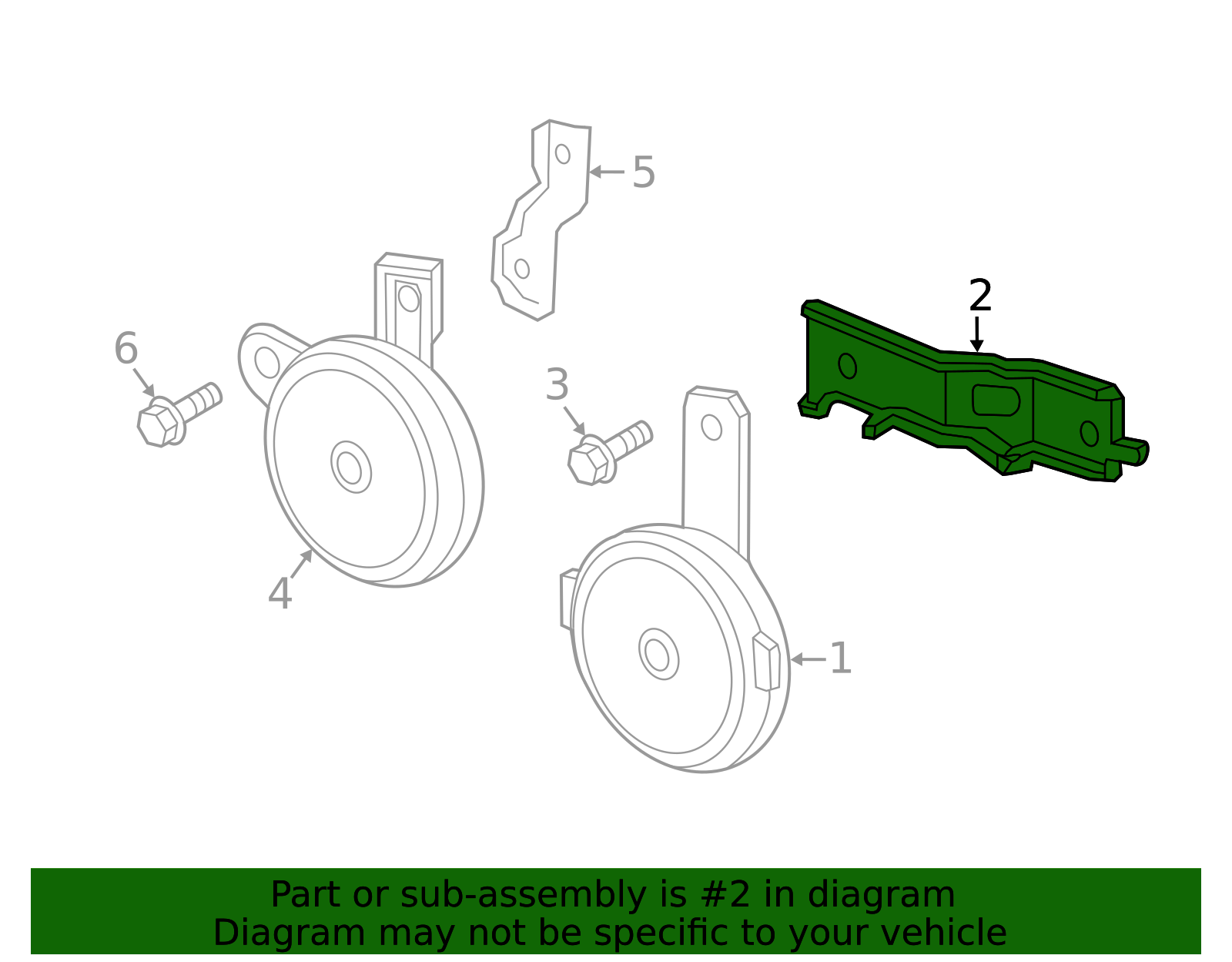 38101-T7S-A00 - High-Quality Horn Bracket for 2016-2022 Honda HR-V ...