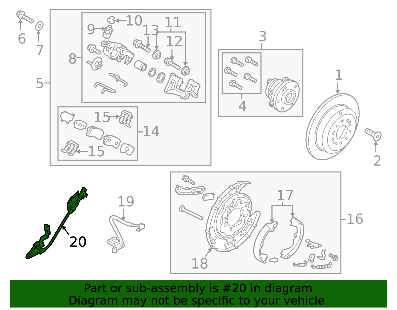 95680-A9000 - Rear Speed Sensor 2015-2021 Kia Sedona | Kia.Parts Store