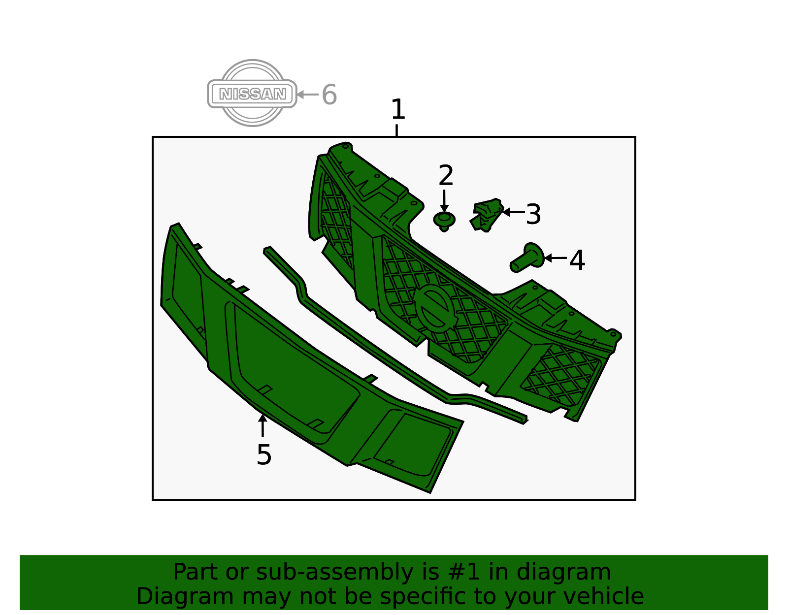 62310-ZS00A - High-Quality Grille for 2008-2012 Nissan Pathfinder ...