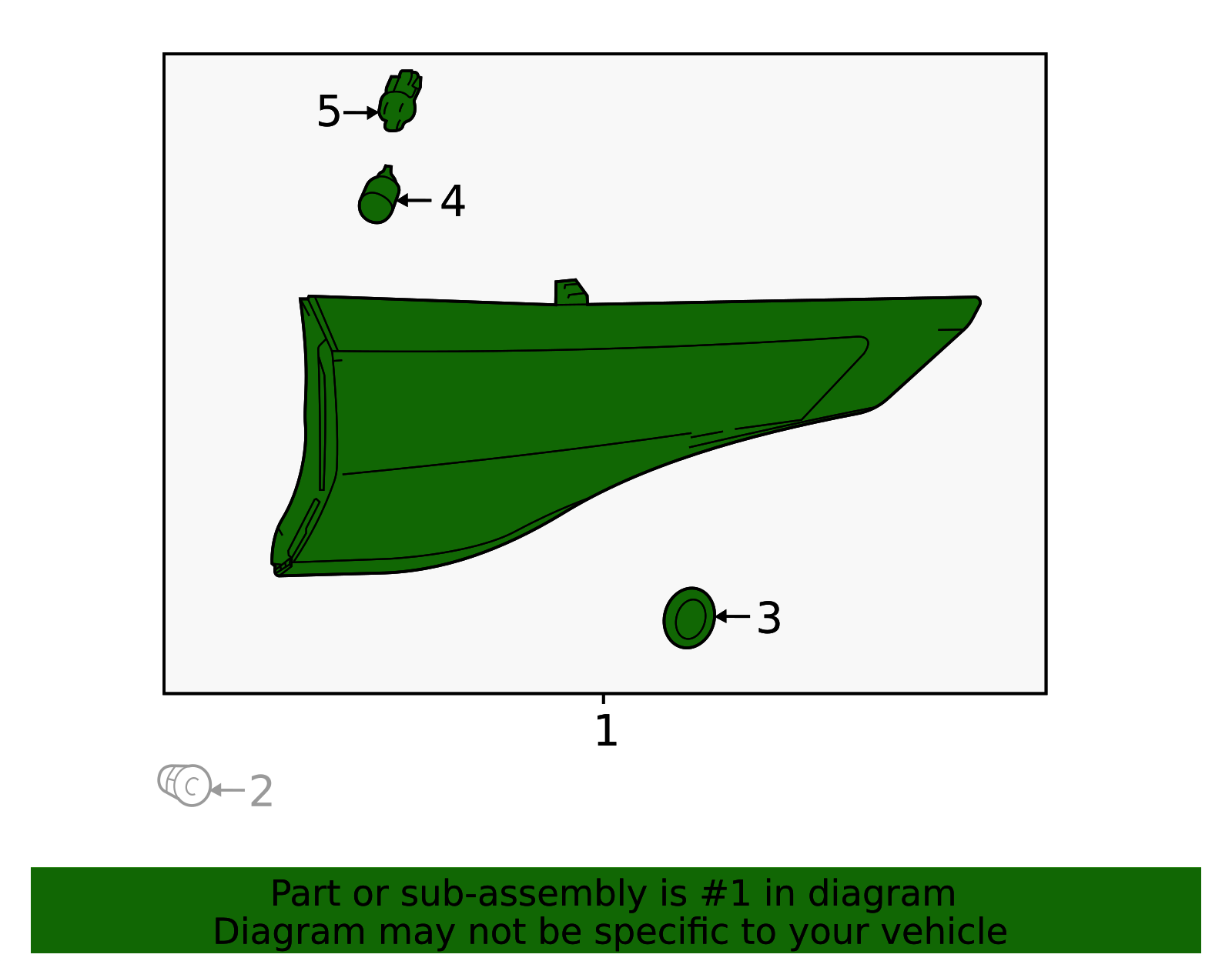 2023-2024 Toyota Sienna Backup Lamp Assembly 81590-08170 | Parts Molle ...