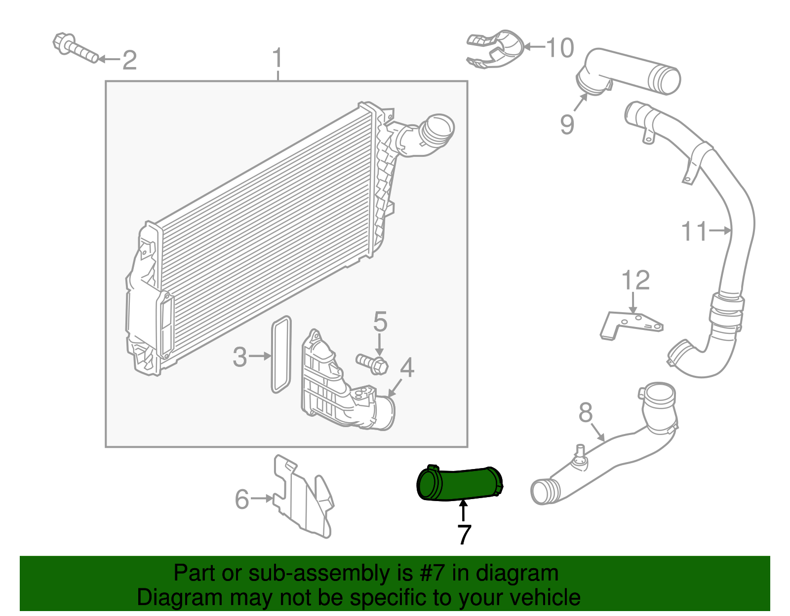 DA8Z-6C640-D - Inlet Tube Ford 2013-2018 Ford | Parts for Sale Online