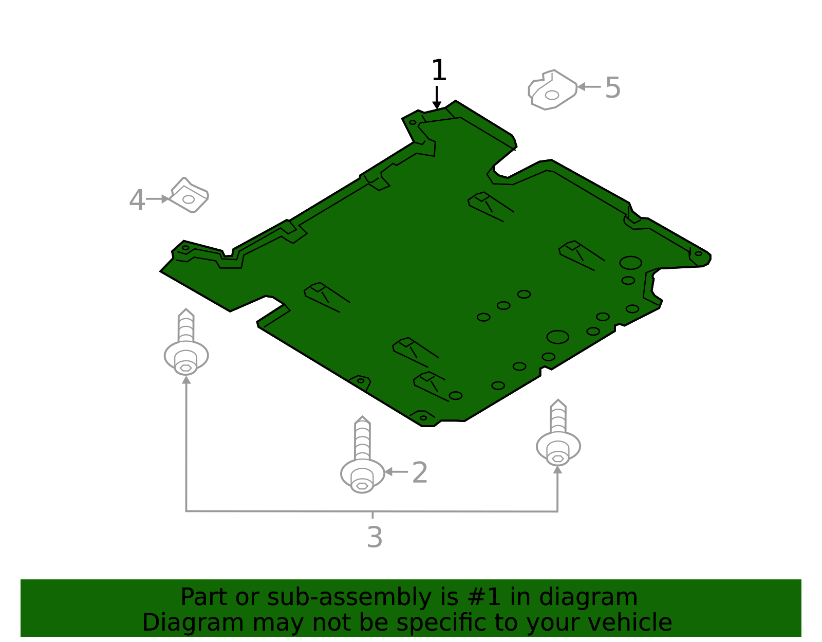 4KL-863-821 - Sound Absorber 2019-2025 Audi | Audi OEM Parts Guy