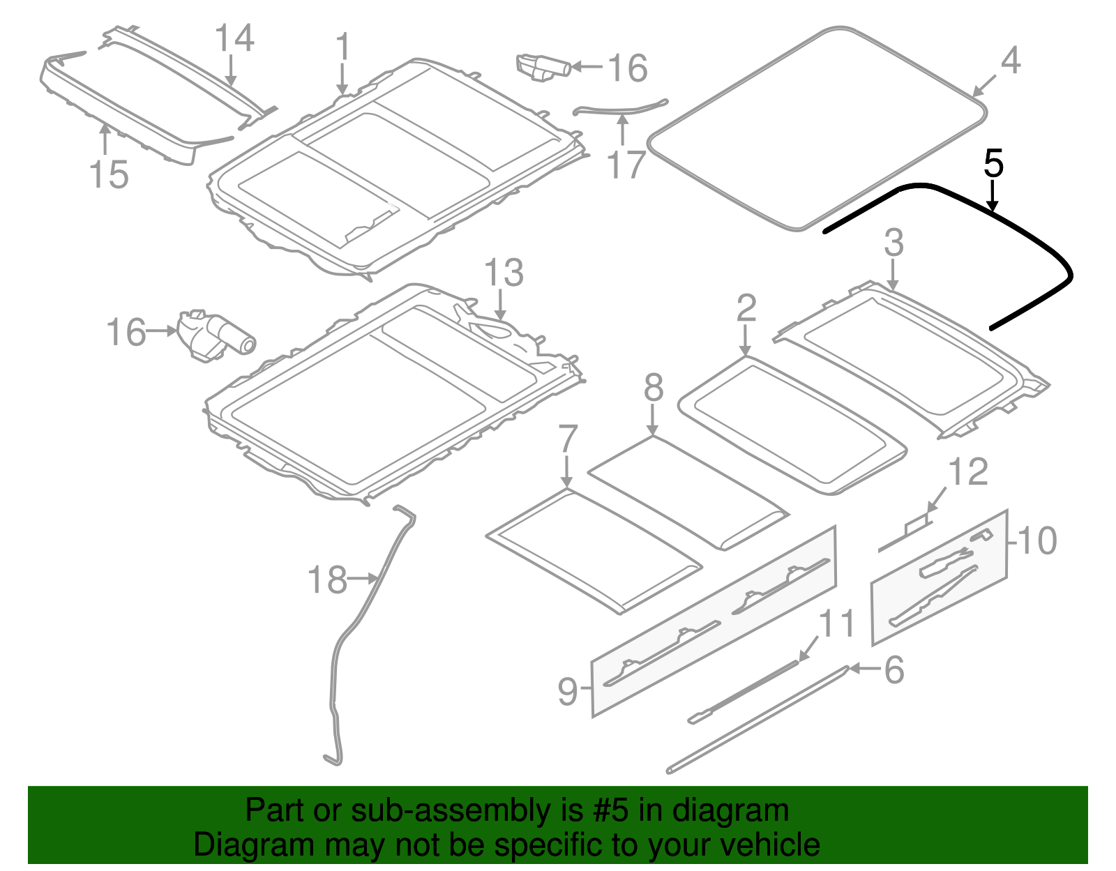 54102993890 - 2013-2015 BMW X1 Rear Seal (54-10-2-993-890) | BMW of ...