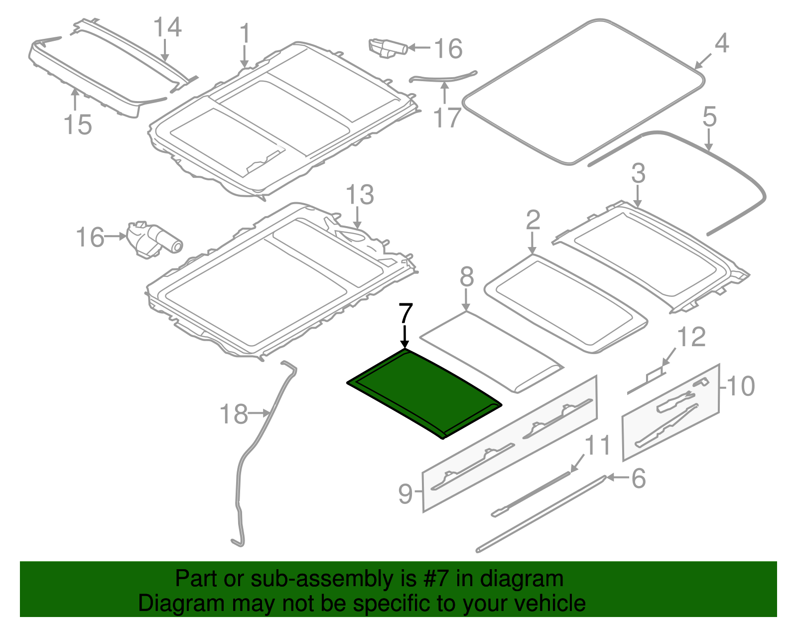54102994054 - 2013-2015 BMW X1 Sunshade (54-10-2-994-054) | BMW of ...