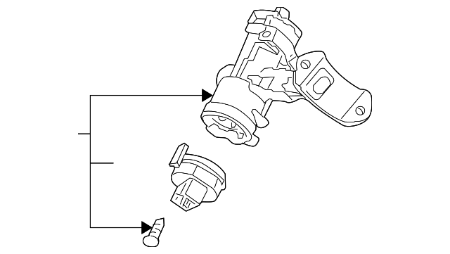 81910-2E000 - Ignition Housing - 2005-2010 Kia Sportage | World Kia Parts