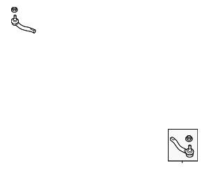 2013-2025 Nissan Outer Tie Rod D8F40-3SG1A | Nissan Parts Central