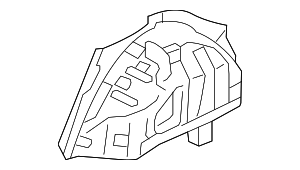 64730-SZA-A00ZZ - Inner Wheelhouse 2009-2015 Honda Pilot | Honda Parts ...