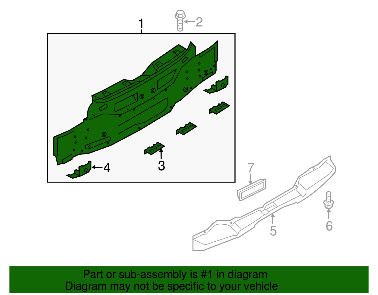 2011-2014 Nissan Juke Rear Body Panel G9110-1KEMJ | Nissan Parts OEM