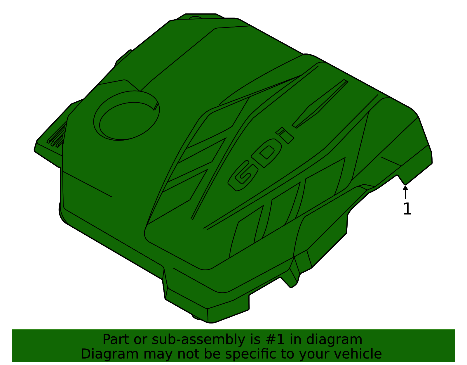 Genuine Engine Cover for 2020-2025 Hyundai | Part# 29240-2S000 ...