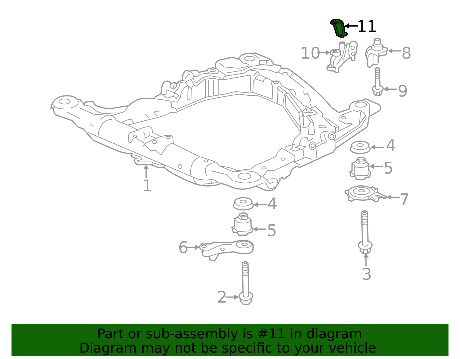 50220-T2A-A00 - Stiffener 2013-2017 Honda Accord | Honda Parts Online
