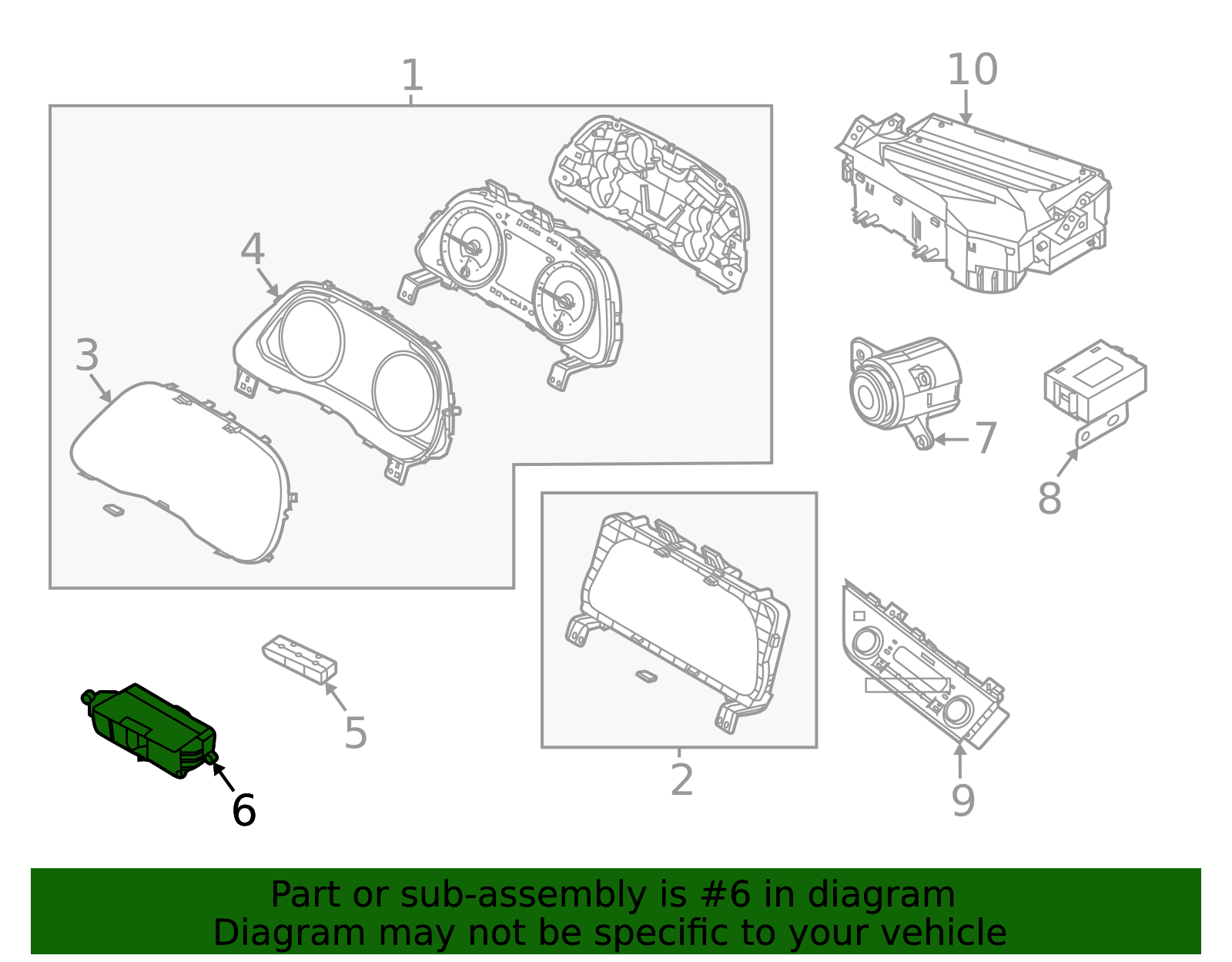 2020-2023 Hyundai Sonata Prk Brake Switch 93750-L1100-YTH | OEM Parts ...