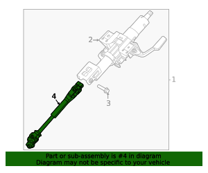 2020-2025 Nissan Sentra Lower Shaft 48080-6LB5A | Sullivan Brothers Nissan