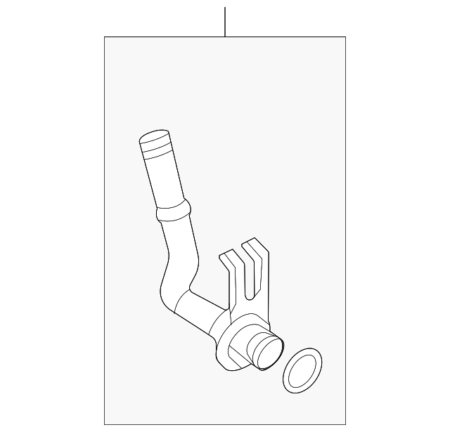 2019-2023 Land Rover Coolant Line LR183050 | JaguarParts.com