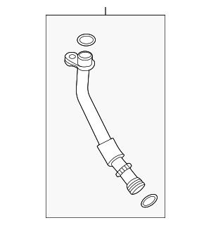 2019-2024 Land Rover | Oil Return Tube | LR175458 | Express Land Rover ...