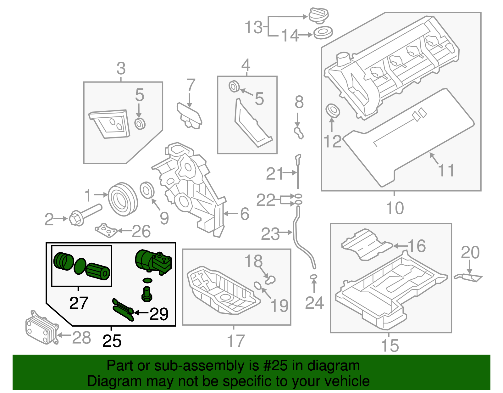 2011-2016 Hyundai Oil Filter Housing 26310-3F300 | OEM Parts Online