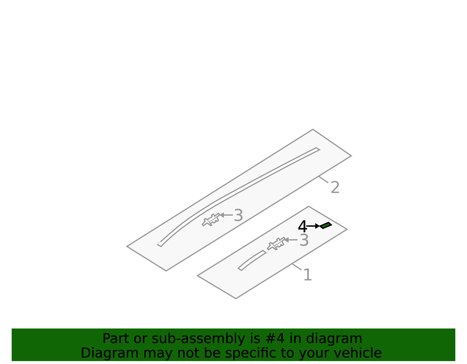 Hyundai Roof Drip Molding - Exterior Roof Trim - Part #87230-2E010 ...