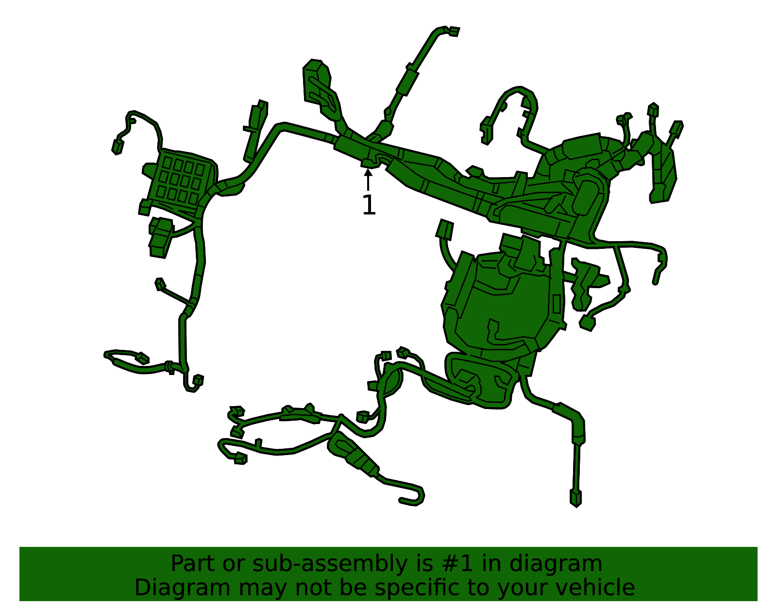 24012-5SA1A - Wire Harness Official Nissan Parts Store