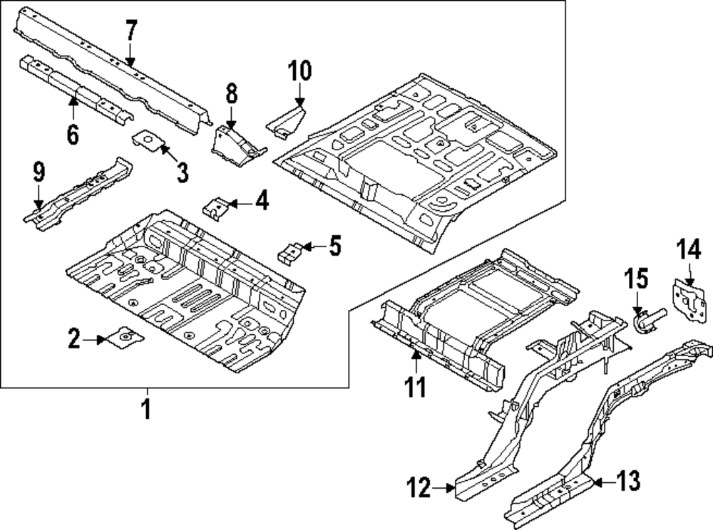 Hyundai - 658B3-CV000 - Side Extension - 2023-2025 Genesis GV60 | OEM ...