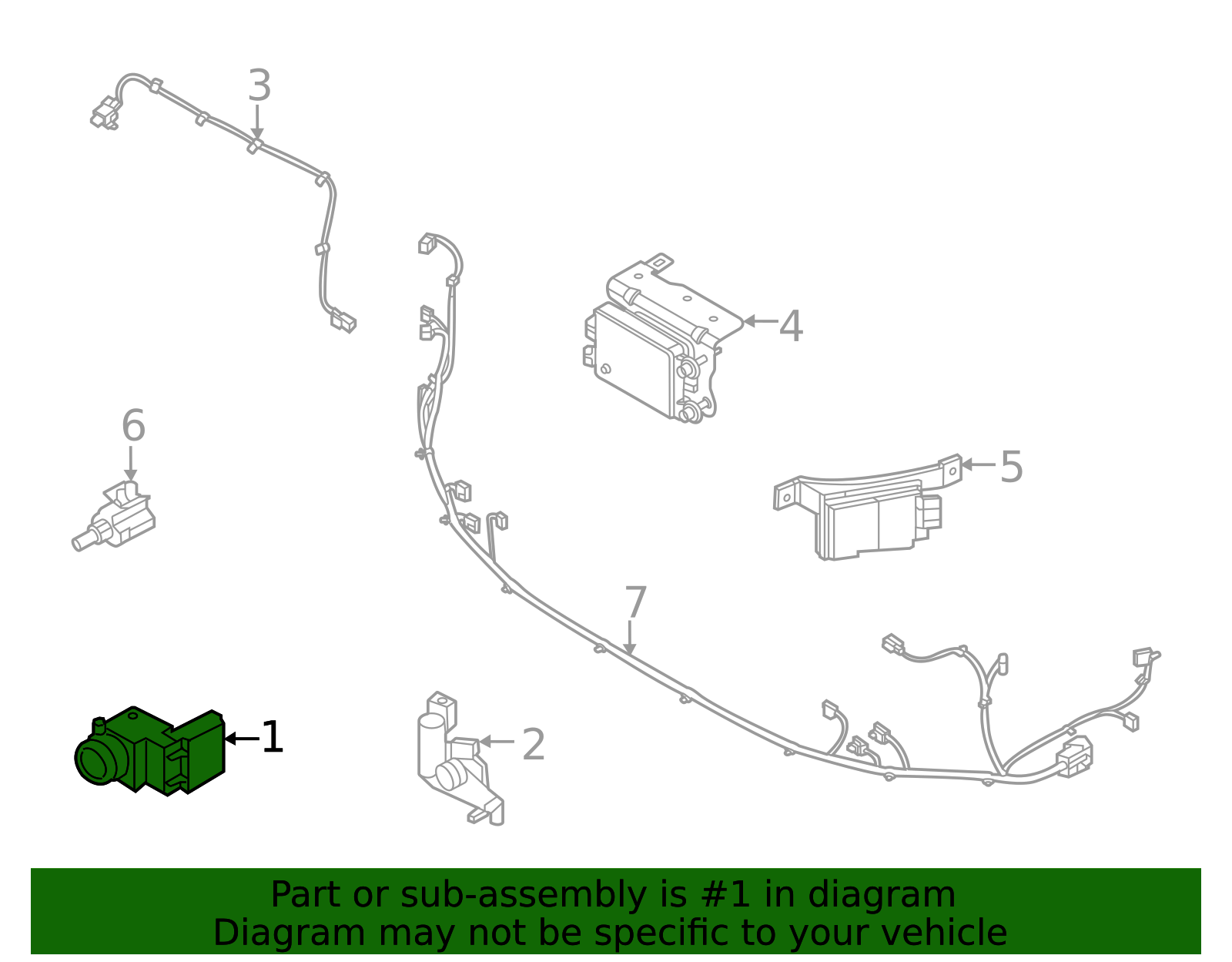 2022-2025 Hyundai Park Sensor 99310-AR000-CA | OEM Parts Online