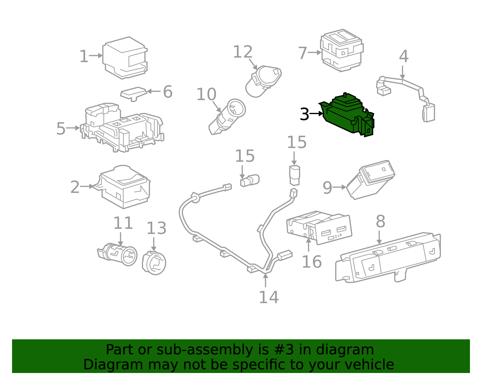 84780-48240 - High-Quality Infotainment Display Control Switch for 2020 ...