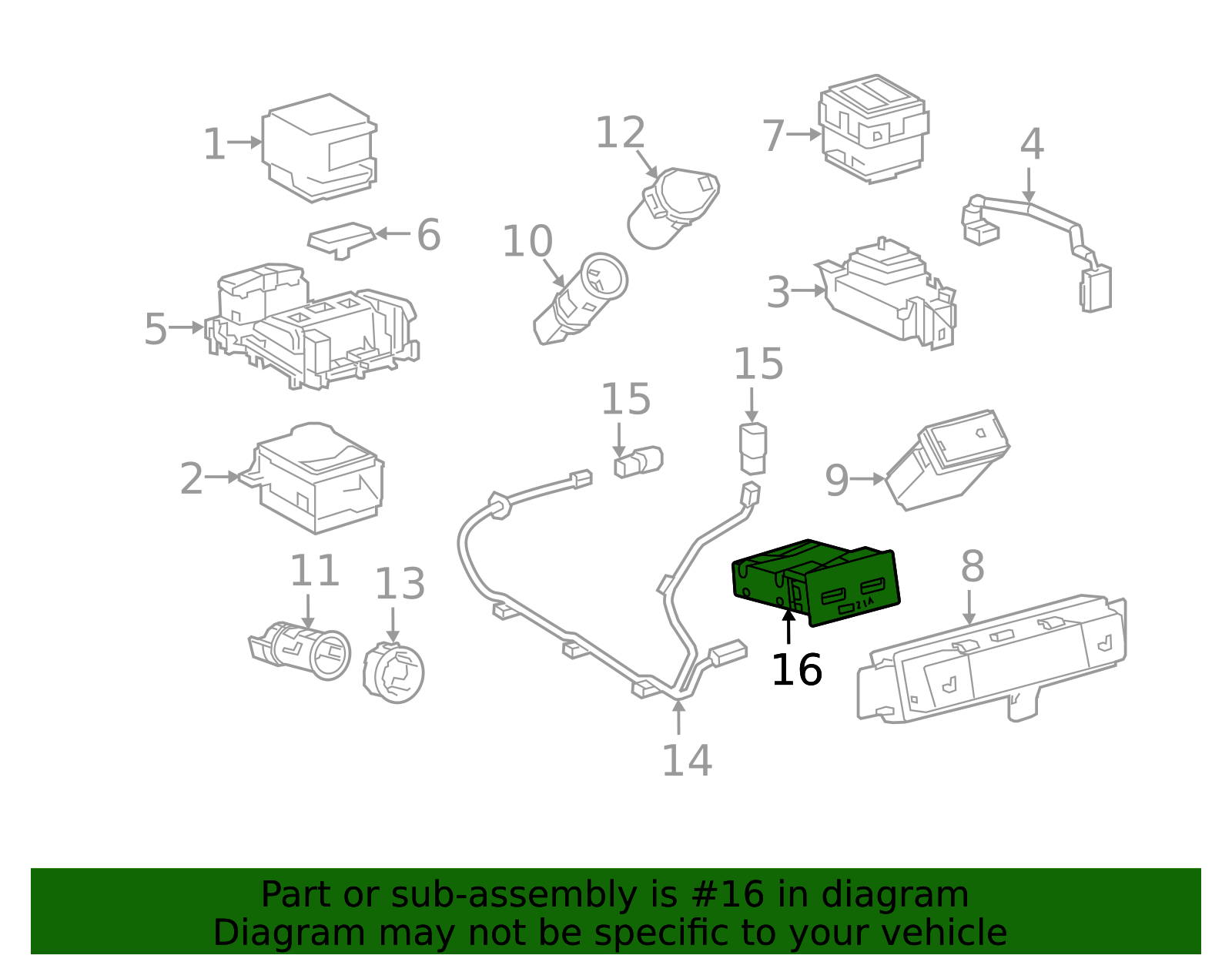 85532-50030 - USB Port For 2018-2022 Lexus | Lexus OE Parts