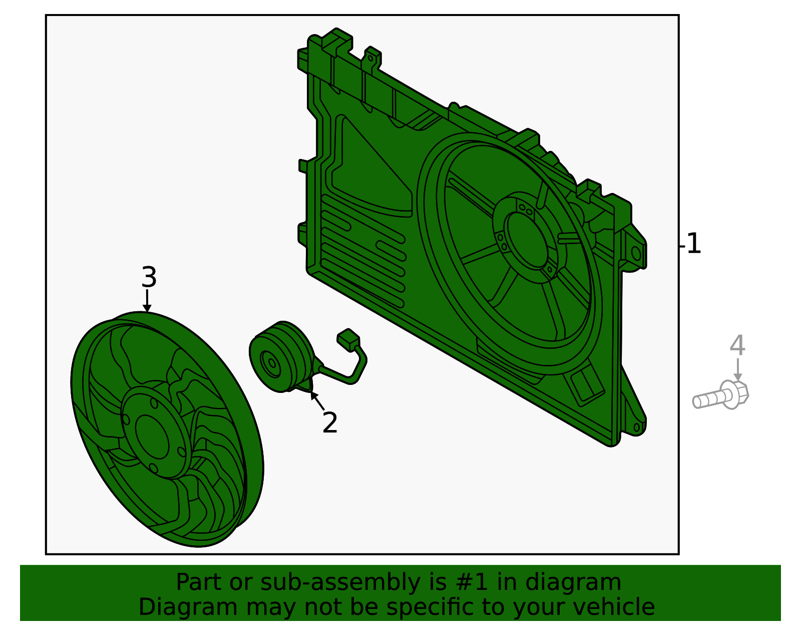 2021-2025 Mazda | Fan Assembly | HF54-15-025 | Mazda Online Parts