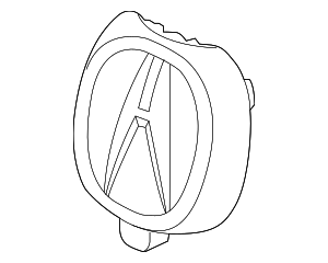 2019-2021 Acura RDX Emblem 71170-TJB-A50 | Acura Parts World
