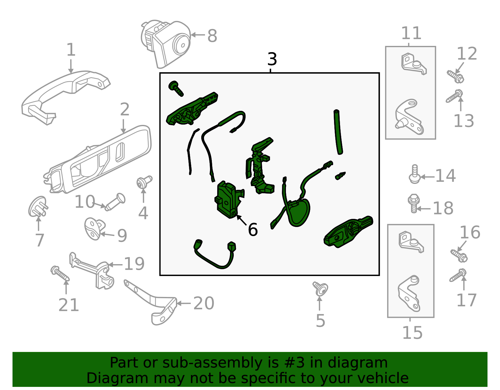 2020-2024 Ford Police Interceptor Utility Latch MB5Z-78219A65-G ...