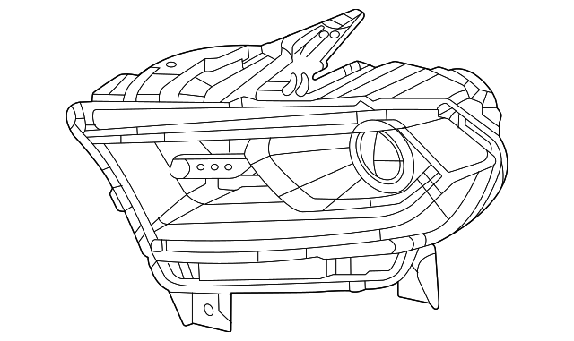 2021-2024 Dodge Durango Headlamp 68433779AF | Mopar Parts Canada