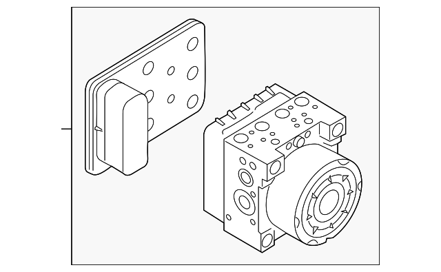 2018-2019 Volkswagen ABS Pump Assembly 5Q0-614-517-AM-BEF | VW Direct ...
