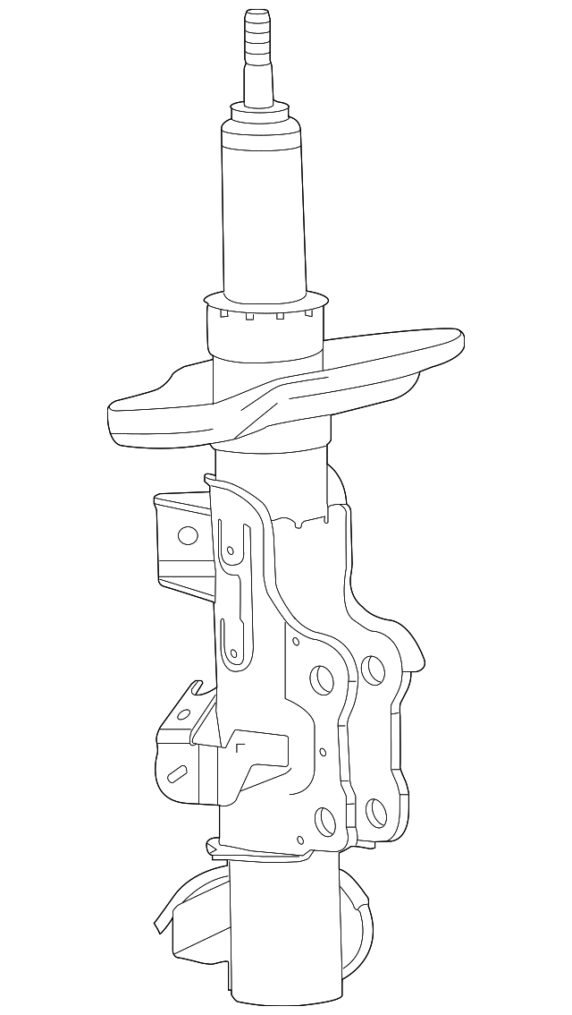 Front Driver Side Suspension Strut Assembly 84427195 | OEM Parts Online