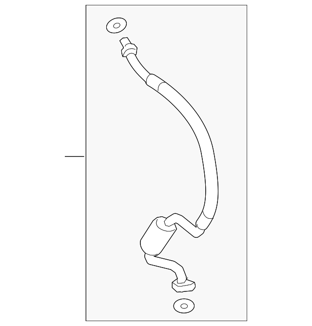 2021-2024 Nissan Murano Lower Return Hose 92480-9UH0B | Bill Kay Nissan ...
