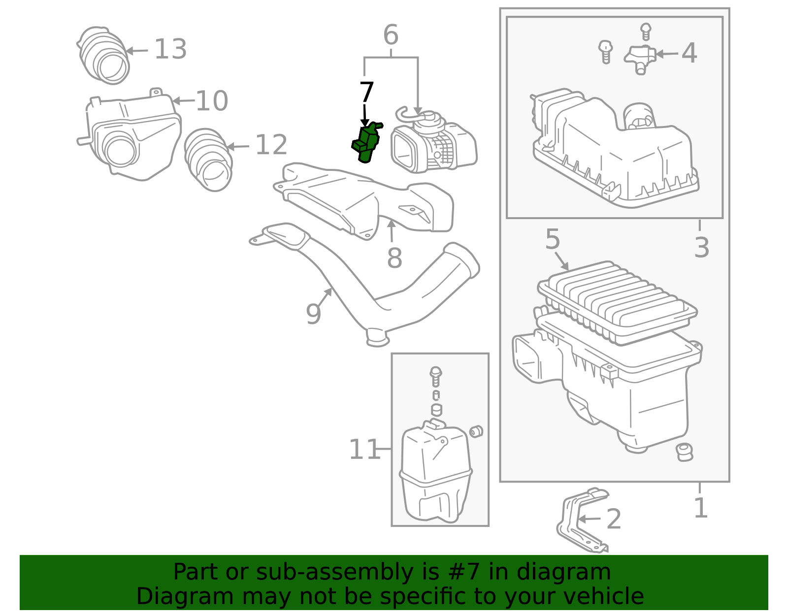 25860-0A010 - Vacuum Switch 2003-2010 Toyota | Toyota of Colorado ...