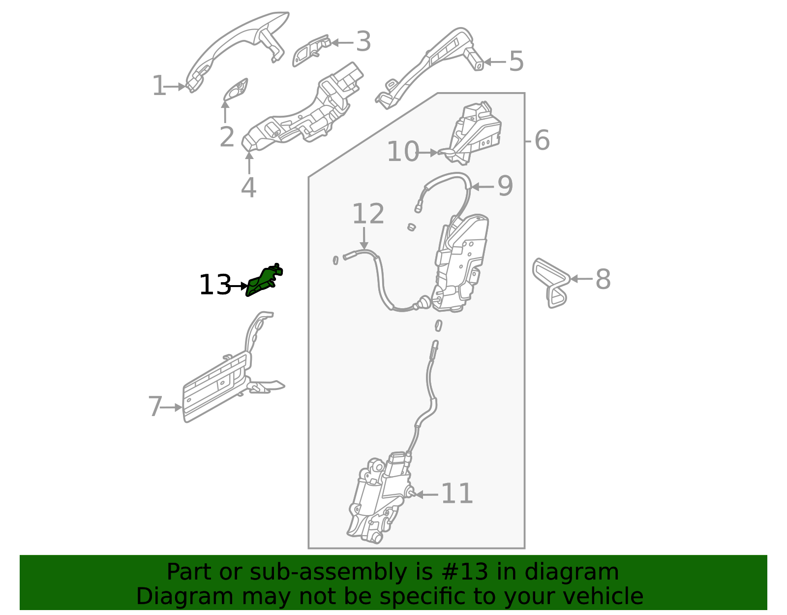 81326-T6000 - Release Cable Connector 2021-2025 Genesis GV80 | Hyundai ...